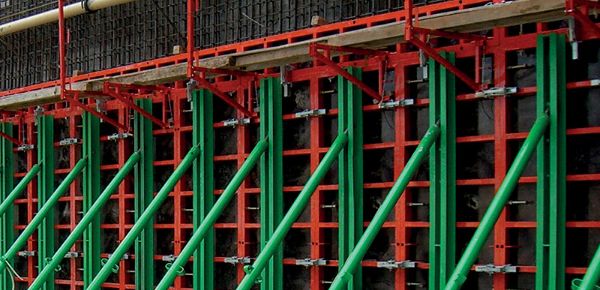 Light Single-Sided Wall System - Earth retaining systems Faresin